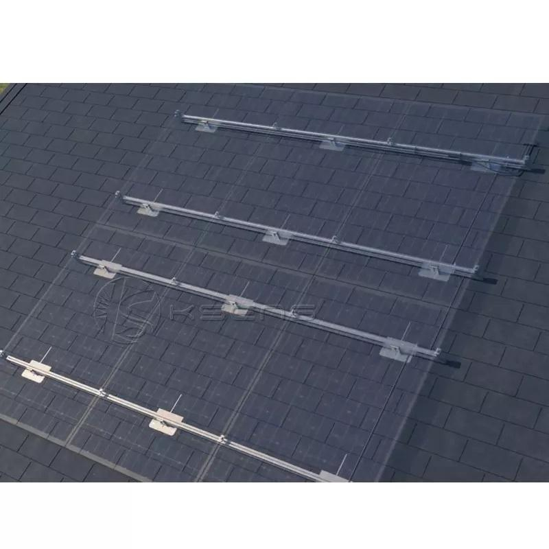 Asphalt Shingle Roof Solar Mounting System Solar Panel Roof Mounting ...