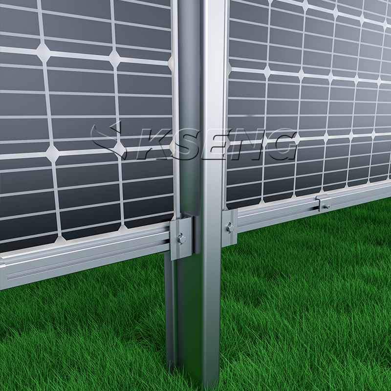 solar panel vertical mounting ground structure from China manufacturer ...