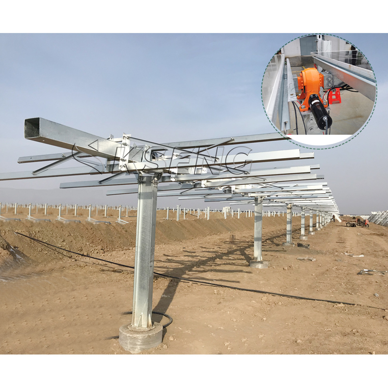 KST-2P Single Axis Solar Tracker | Automatic Sun Tracking System Kit ...